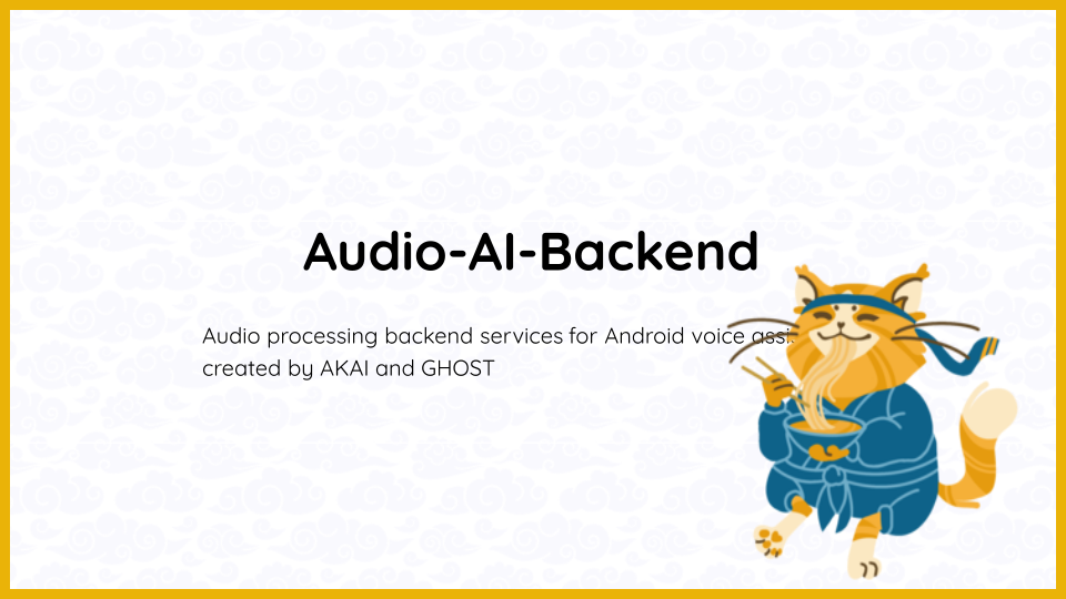 AKAI Apps | Audio AI Backend